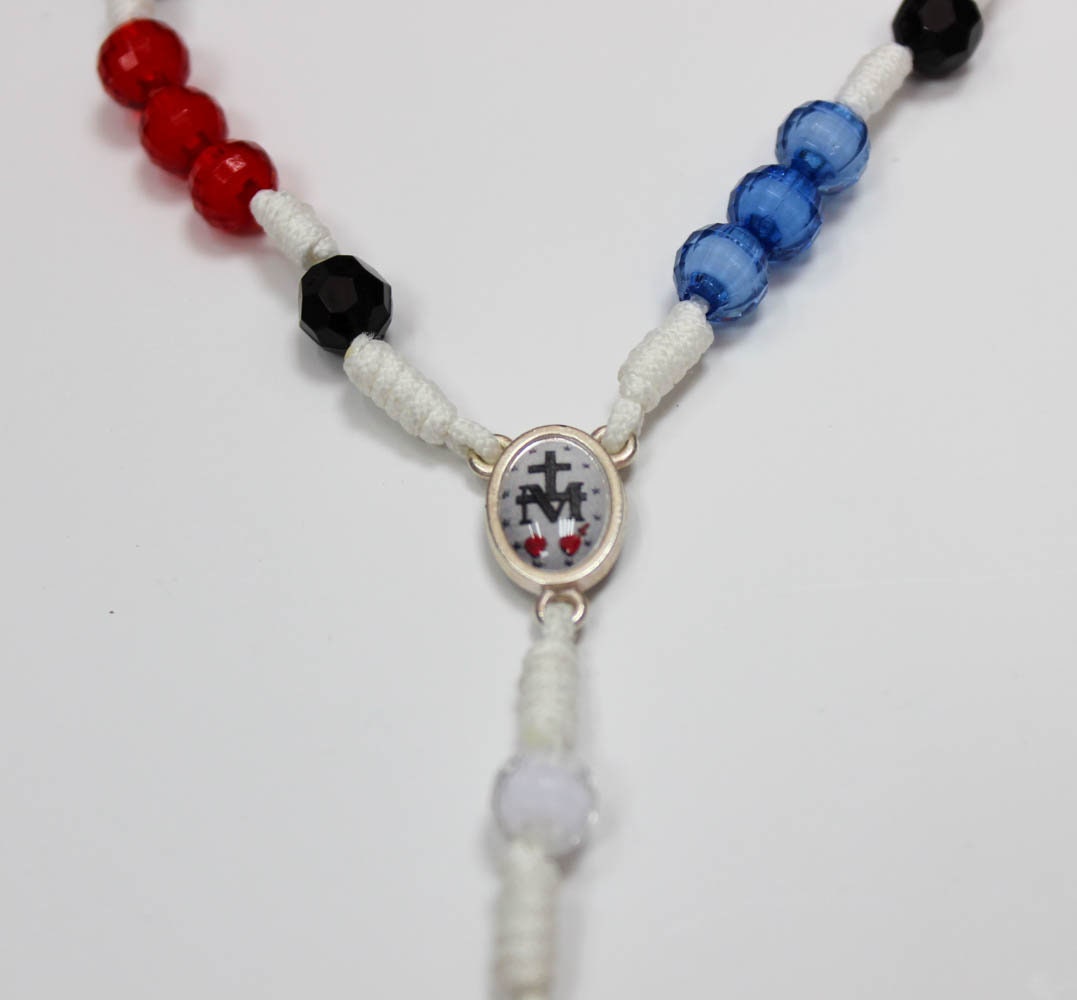 Chaplet of Saint Charbel Plastic Beads on Cord St. Saint - Etsy