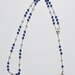 St. Joseph Chaplet Blue Plastic Beads on Chain Saint Joseph - Etsy