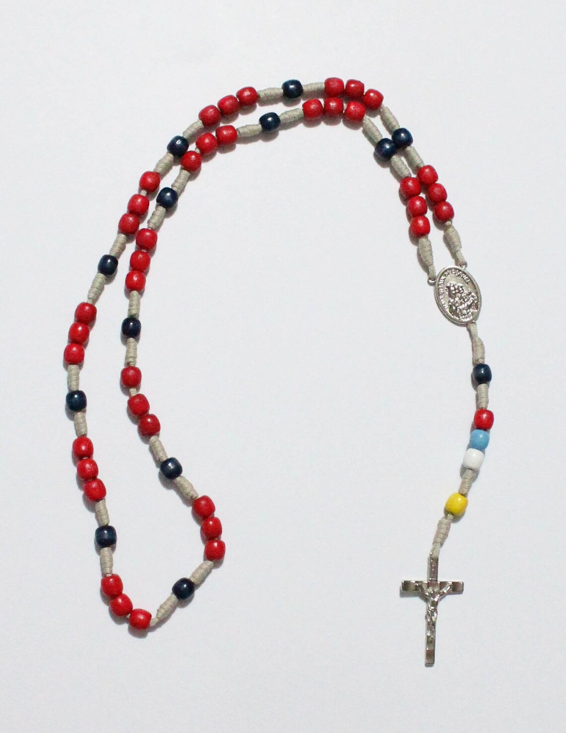 Chaplet the Holy Souls in Purgatory on Cord Rosary Made of - Etsy