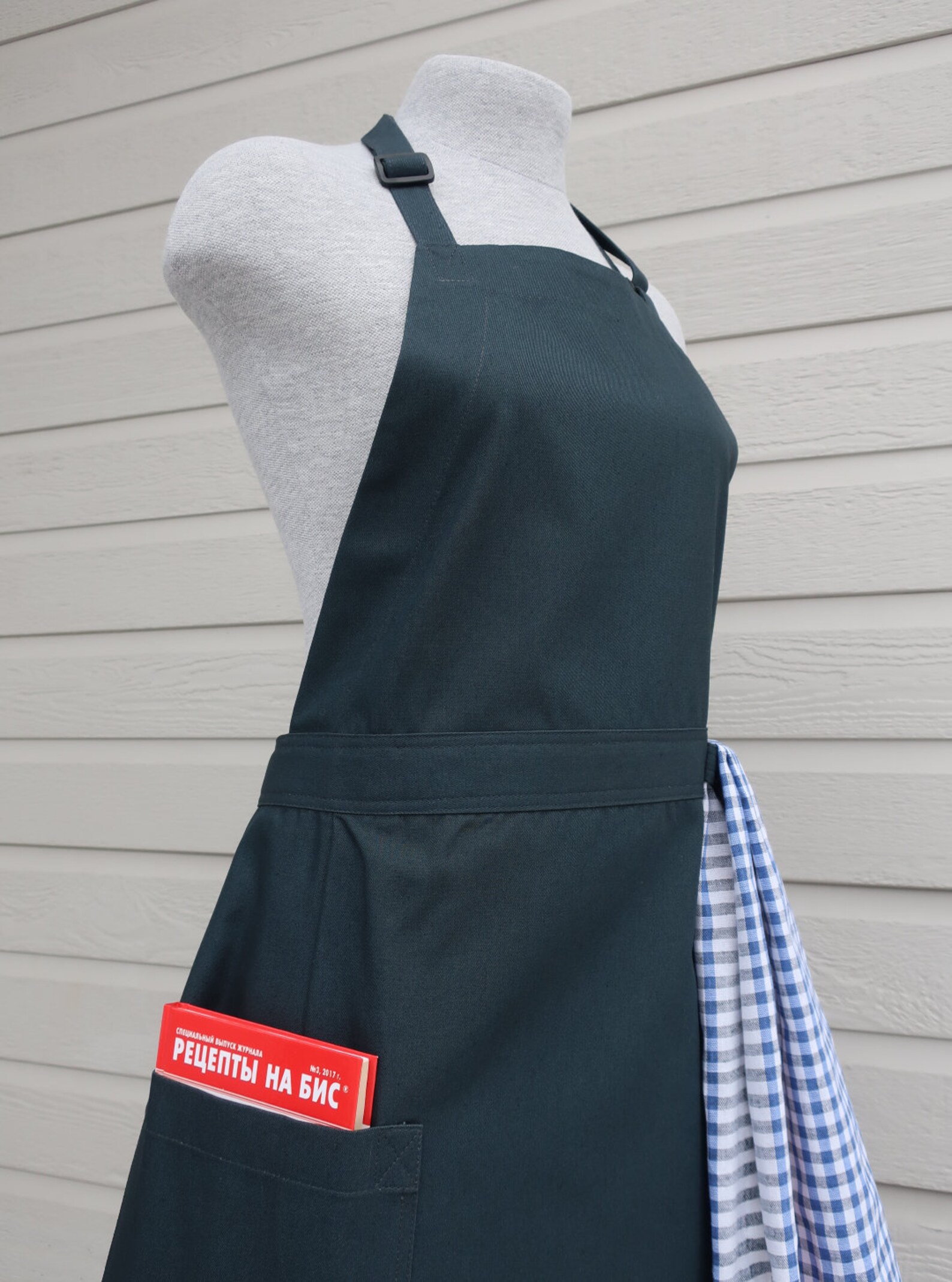 Gardener smock. Ready to ship pottery apron. Split leg apron | Etsy