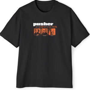 Pusher Film T-shirt: Mads Mikkelsen, Cult Movie Graphic Tee - Etsy