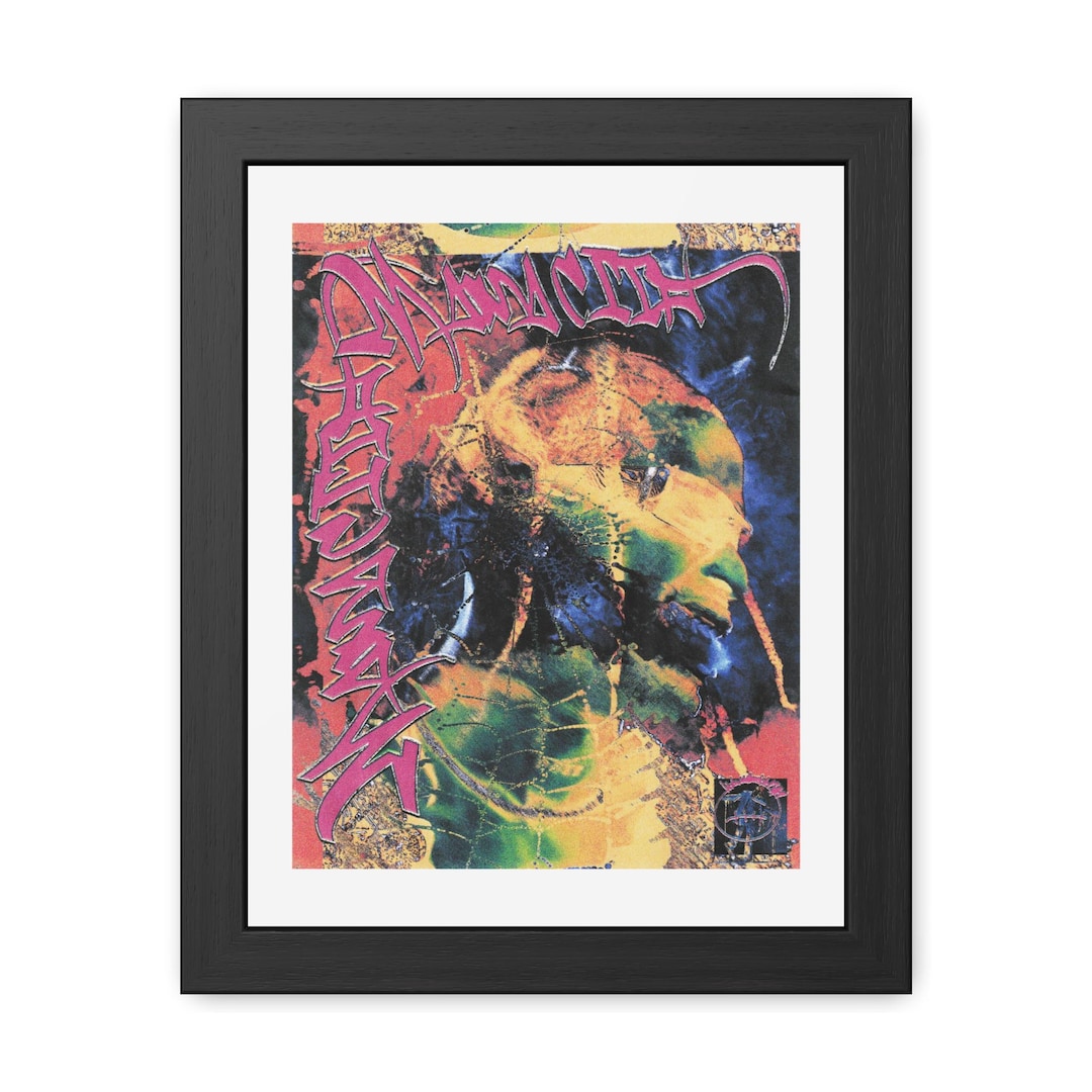 Travis Scott Mamacita Artwork Framed Vertical Poster 11" X 14", Art ...