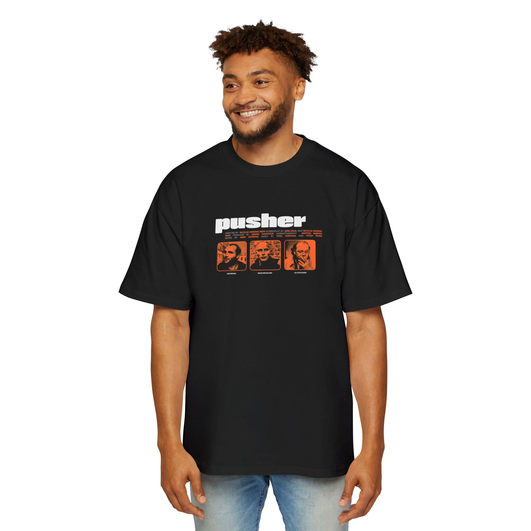 Pusher Film T-shirt: Mads Mikkelsen, Cult Movie Graphic Tee - Etsy