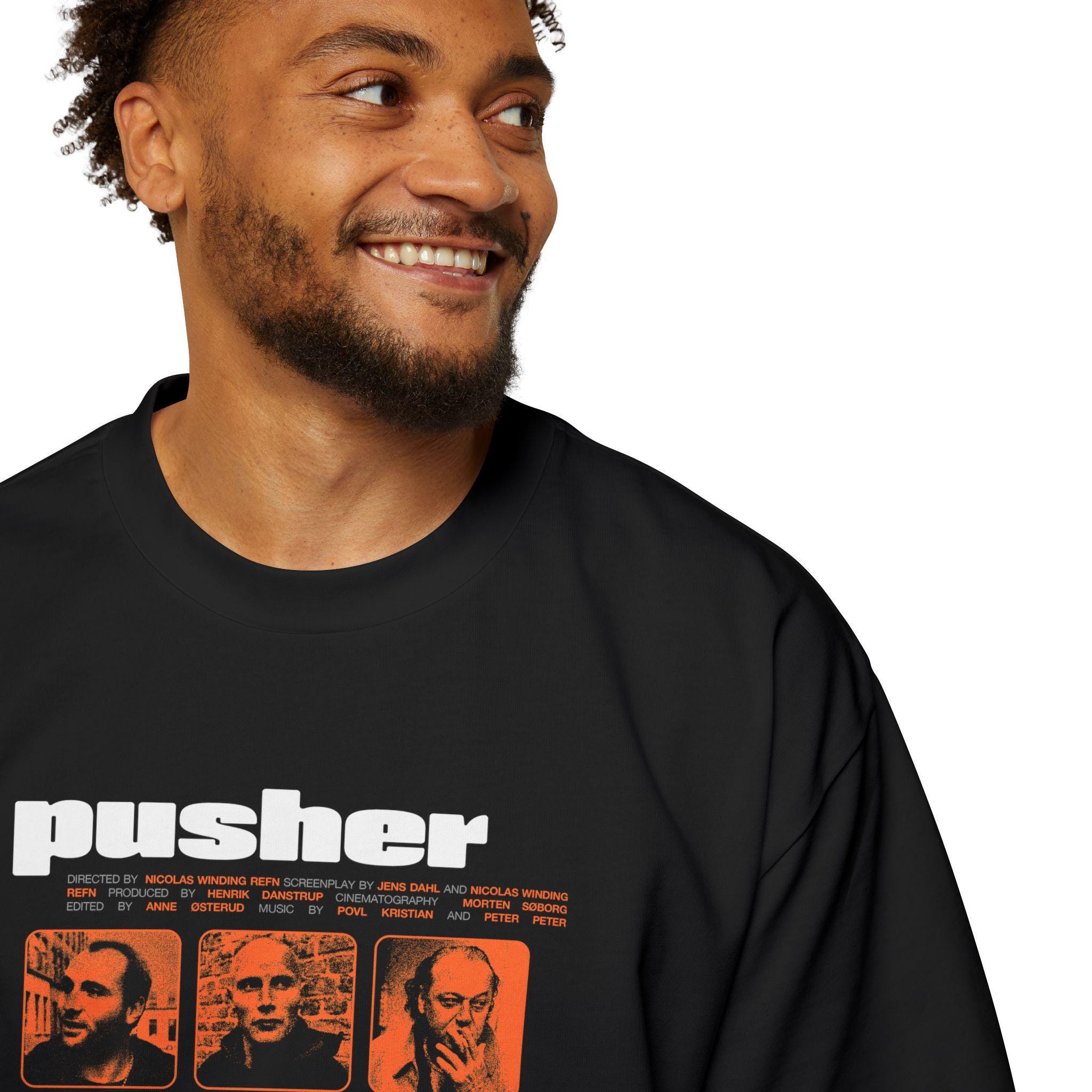 Pusher Film T-shirt: Mads Mikkelsen, Cult Movie Graphic Tee - Etsy