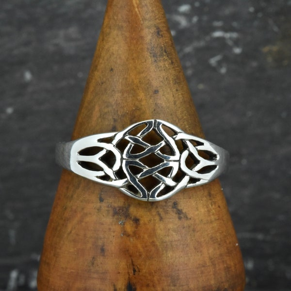 Silver Celtic Ring - Etsy