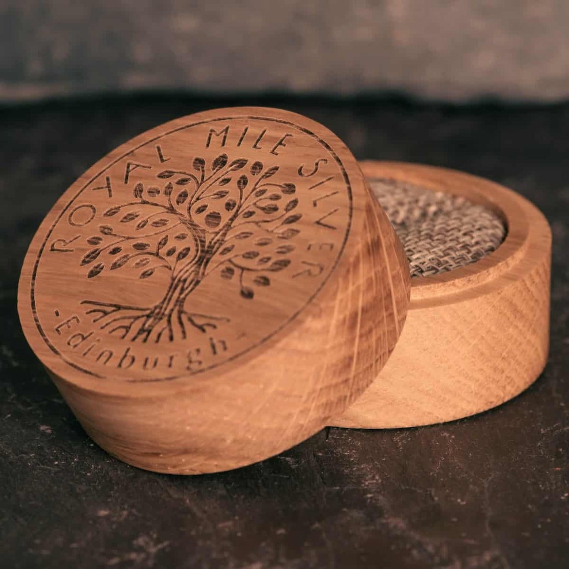 Upcycled Whisky Cask Wood Ring Box | Branded or Plain Option | Proposal ...