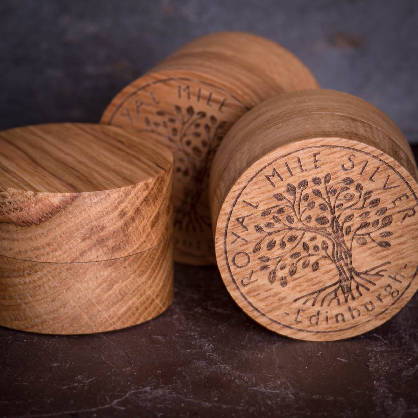 Upcycled Whisky Cask Wood Ring Box | Branded or Plain Option | Proposal ...