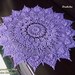Draksha PATTERN for a Textured Crochet Doily - Etsy