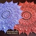 Draksha PATTERN for a Textured Crochet Doily - Etsy