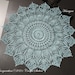 Himagna - PATTERN for a Textured Doily - Etsy