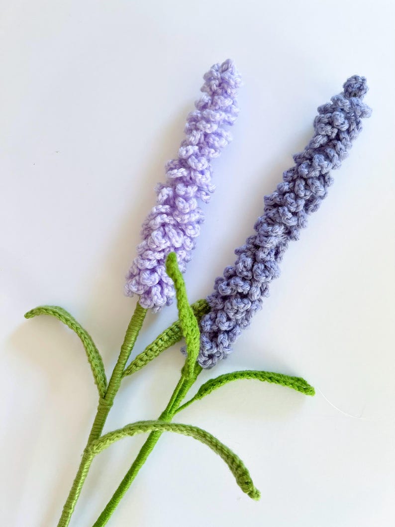 Easy Trio Flower Crochet Pattern: Lavender, Baby’s Breath & Pom-pom ...