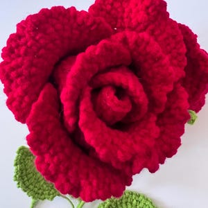 Rose Crochet Pattern: Beginner-friendly Flower Bouquet Tutorial (PDF ...