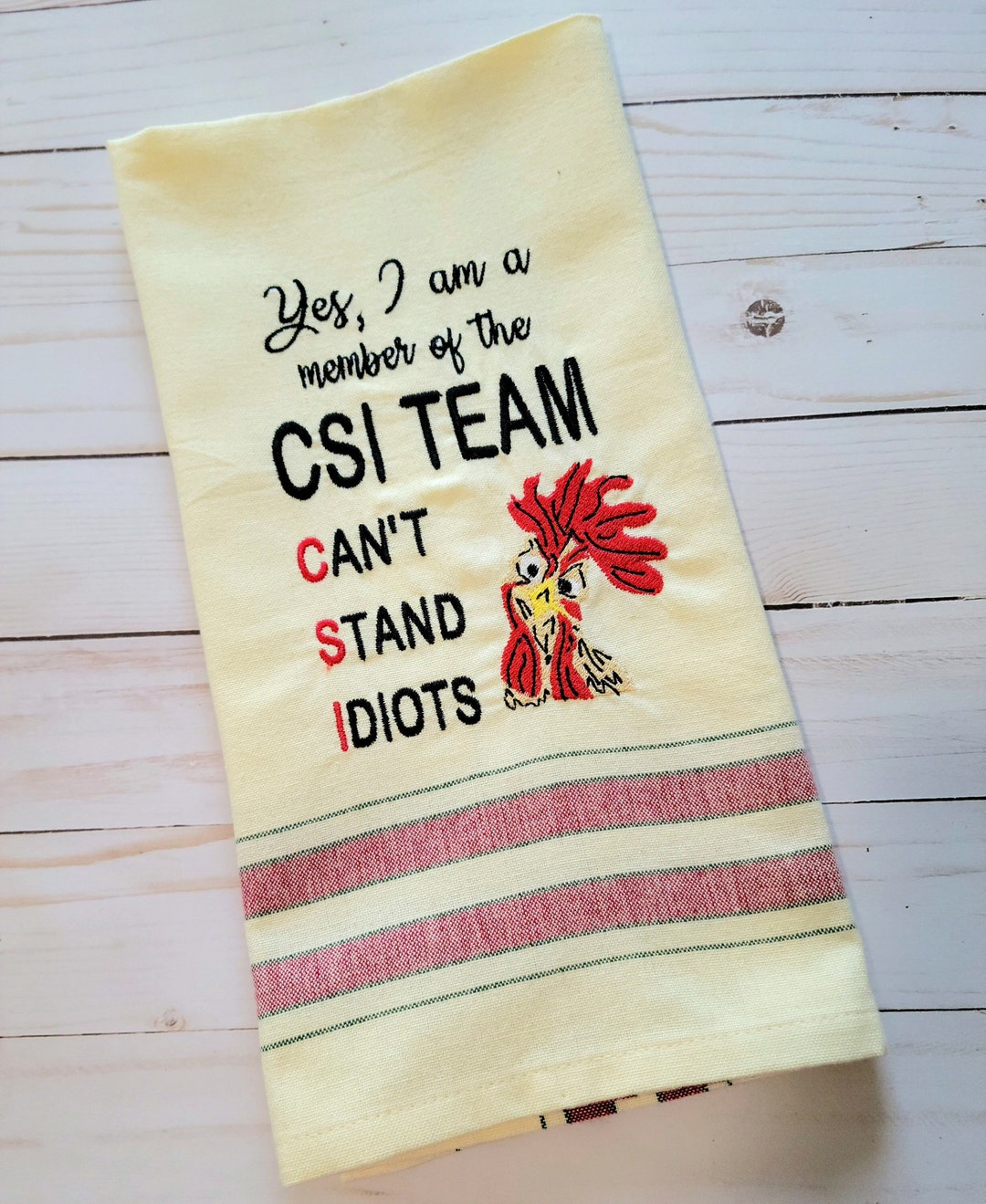 CSI Team Chicken- ****this is a Digital Download of a Design for Use on ...