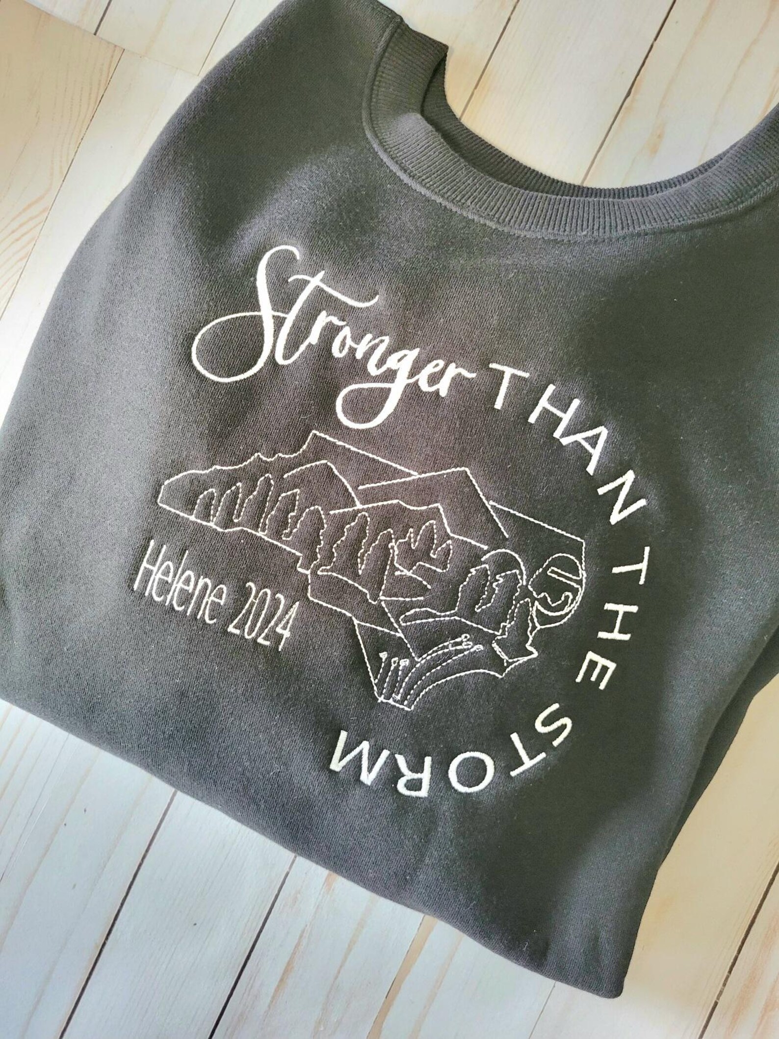 Stronger Than the Storm, North Carolina, Helene 2024, Religious, Isaiah ...