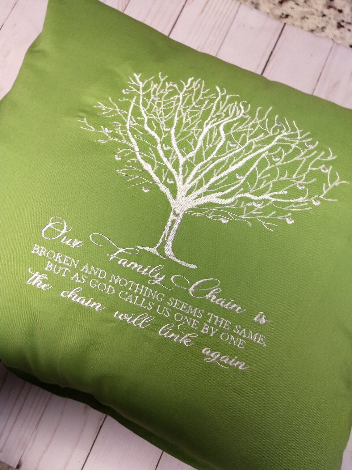 Our Family Chain ****this is an Embroidery Digital Download for Use on ...