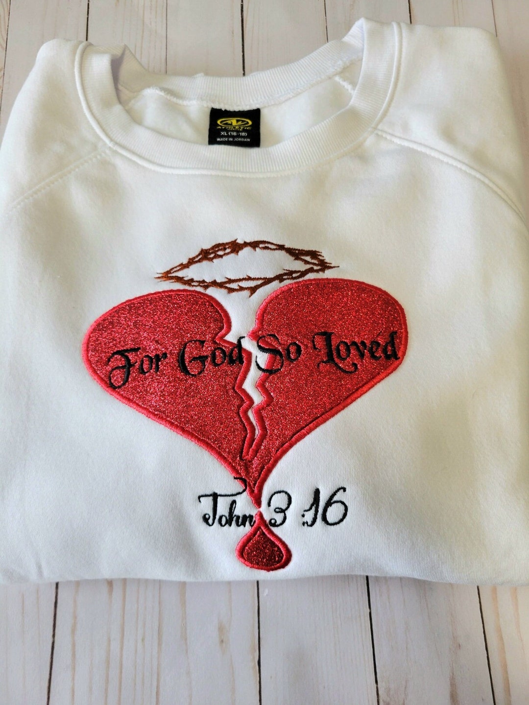 Valentine, for God so Loved, Christian Saying, Bible Verse, Church ...