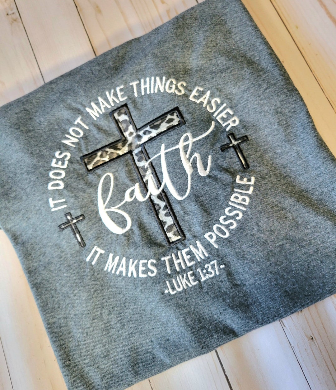 Luke 1:37, "faith", It Does Not Make Things Easier, It Makes Them ...