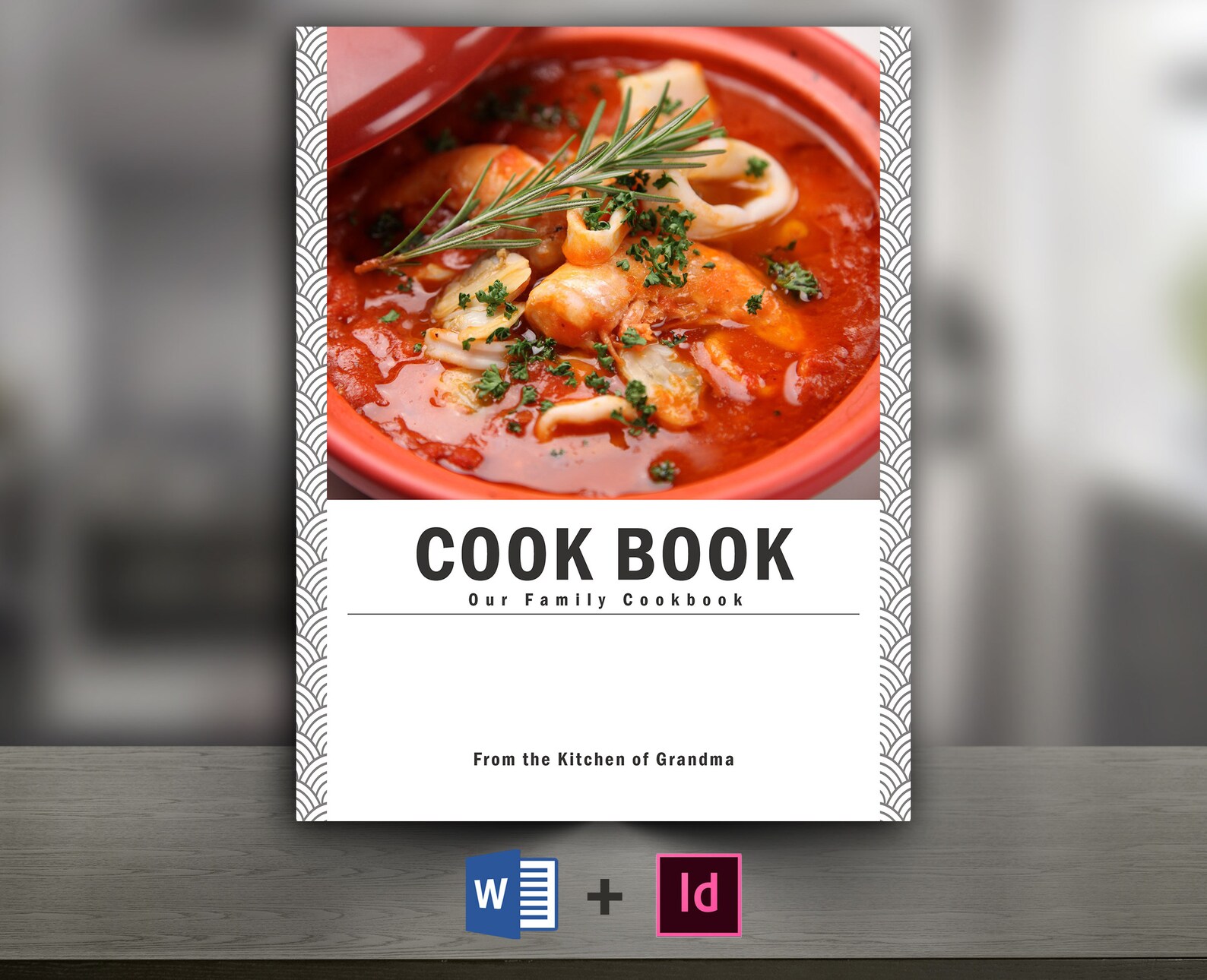 Recipe Book Template Cookbook Template Editable Recipe - Etsy