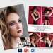 Modeling Comp Card Model Agency Zed Card Photoshop MS - Etsy