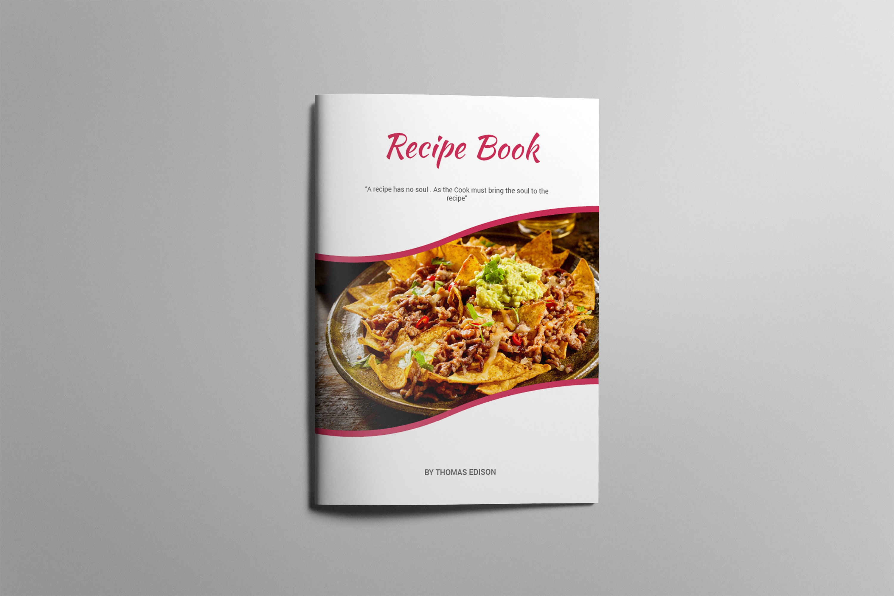 Recipe Book Recipe Template Recipe Book Template - Etsy