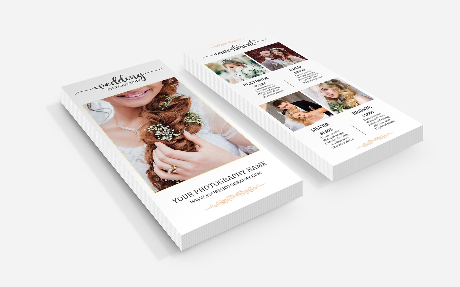 Photography Rack Card Template Photography Pricing Guide - Etsy