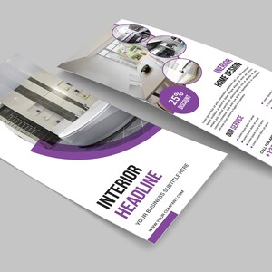 Multipurpose Rack Card | Dl Flyer | Interior Design Rack Card ...