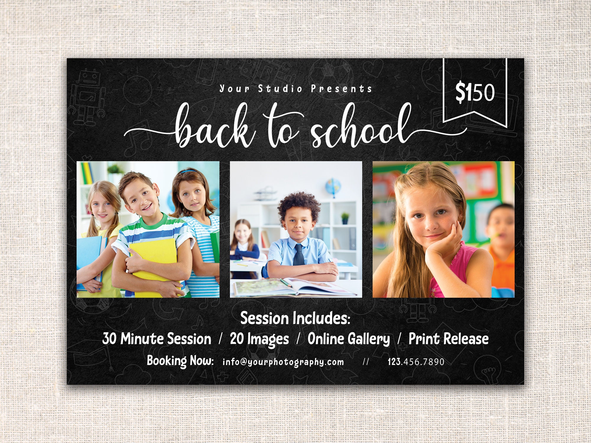 Back to School Mini Session Template Back to School Sessions - Etsy