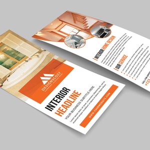 Multipurpose Rack Card | Dl Flyer | Interior Design Rack Card ...