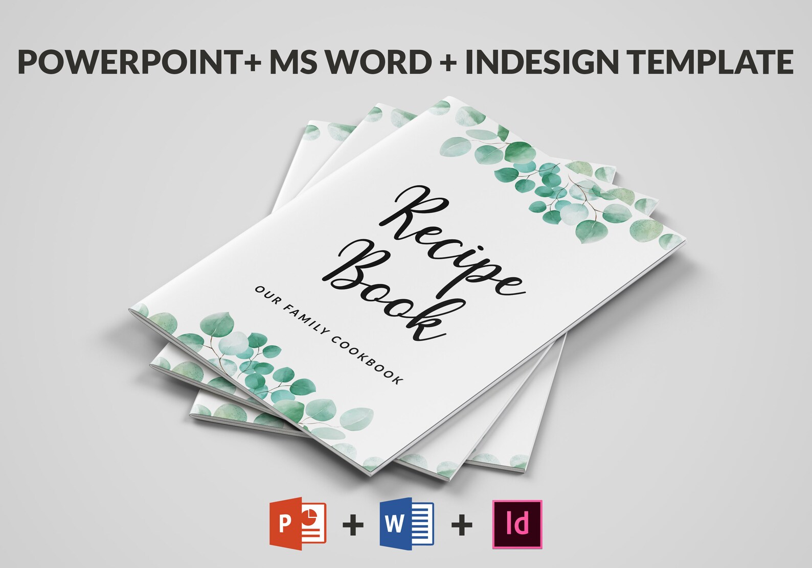 Recipe Book Template Cookbook Template Editable Recipe Book Family ...