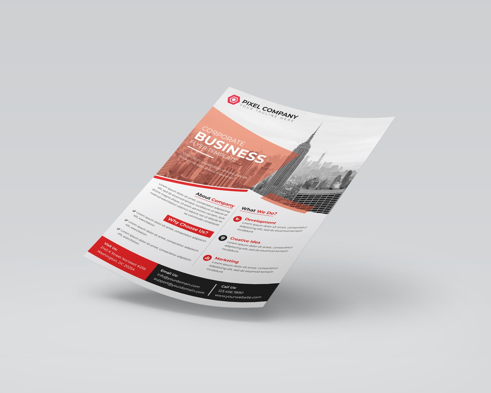 Printable Business Flyer Corporate Flyer Template Agency - Etsy