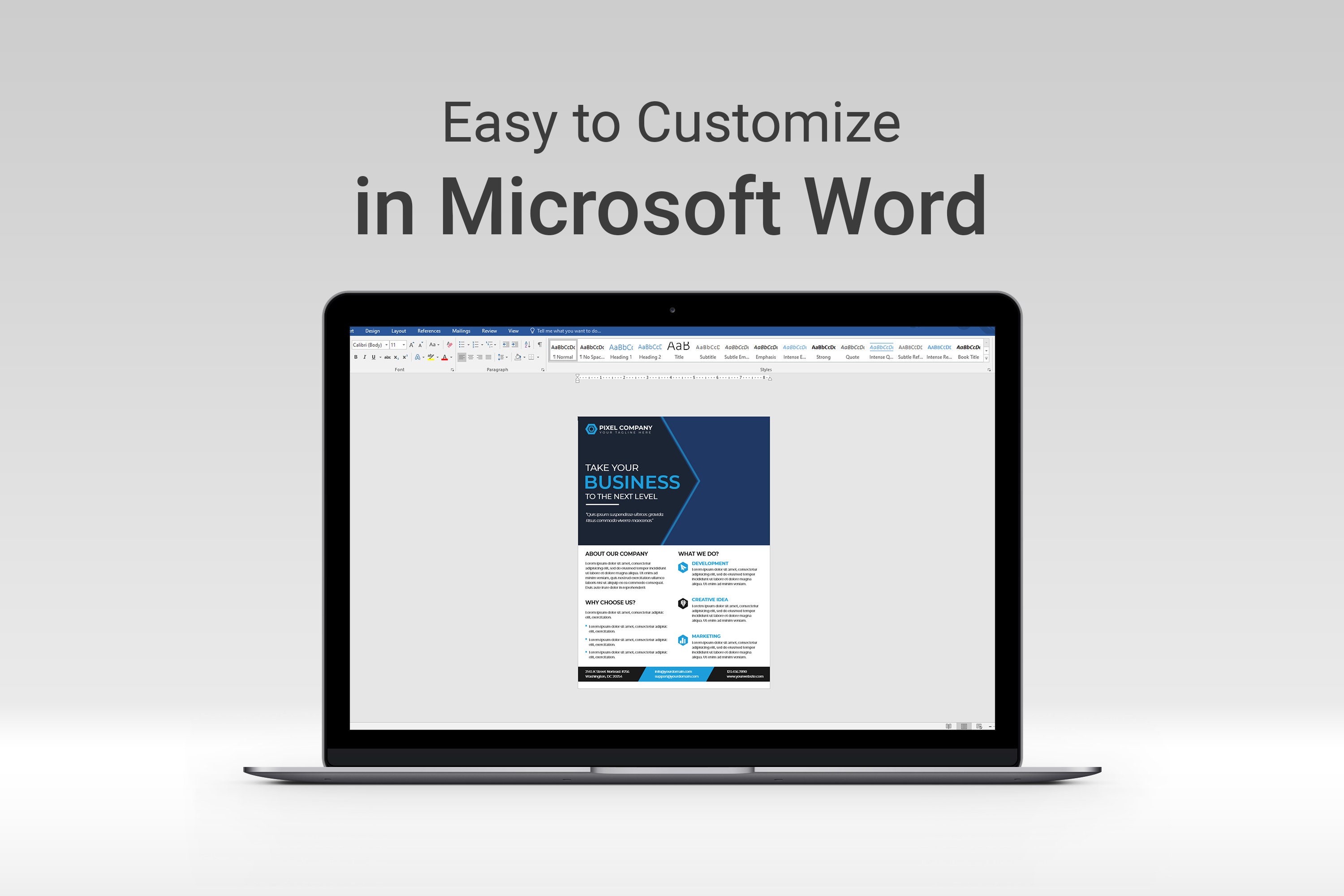Printable Business Flyer Corporate Flyer Template Agency - Etsy