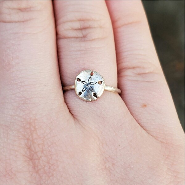 Sand Dollar Ring - Etsy