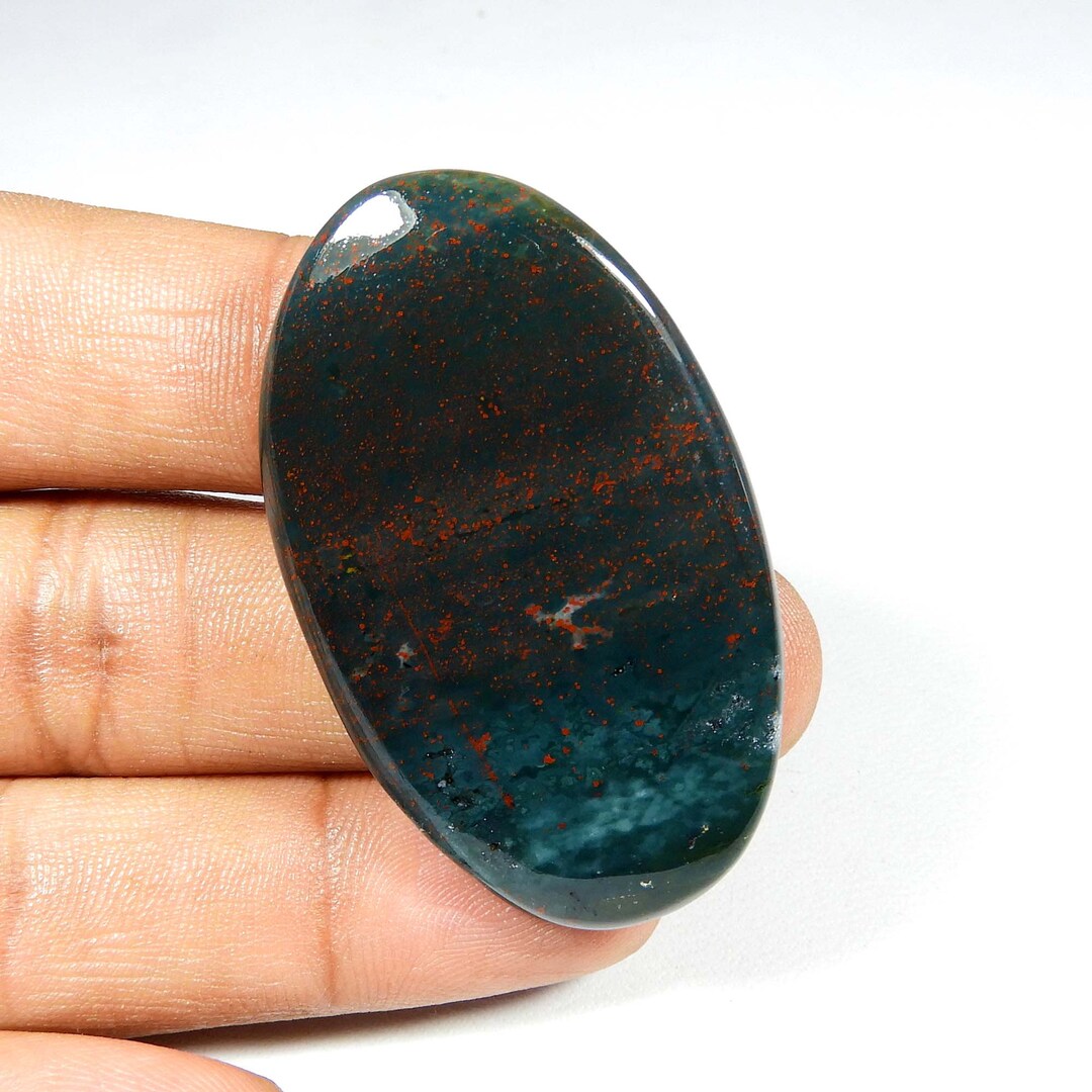 Green Red Bloodstone. Natural Bloodstone Cabochon. Elegant~ Bloodstone ...