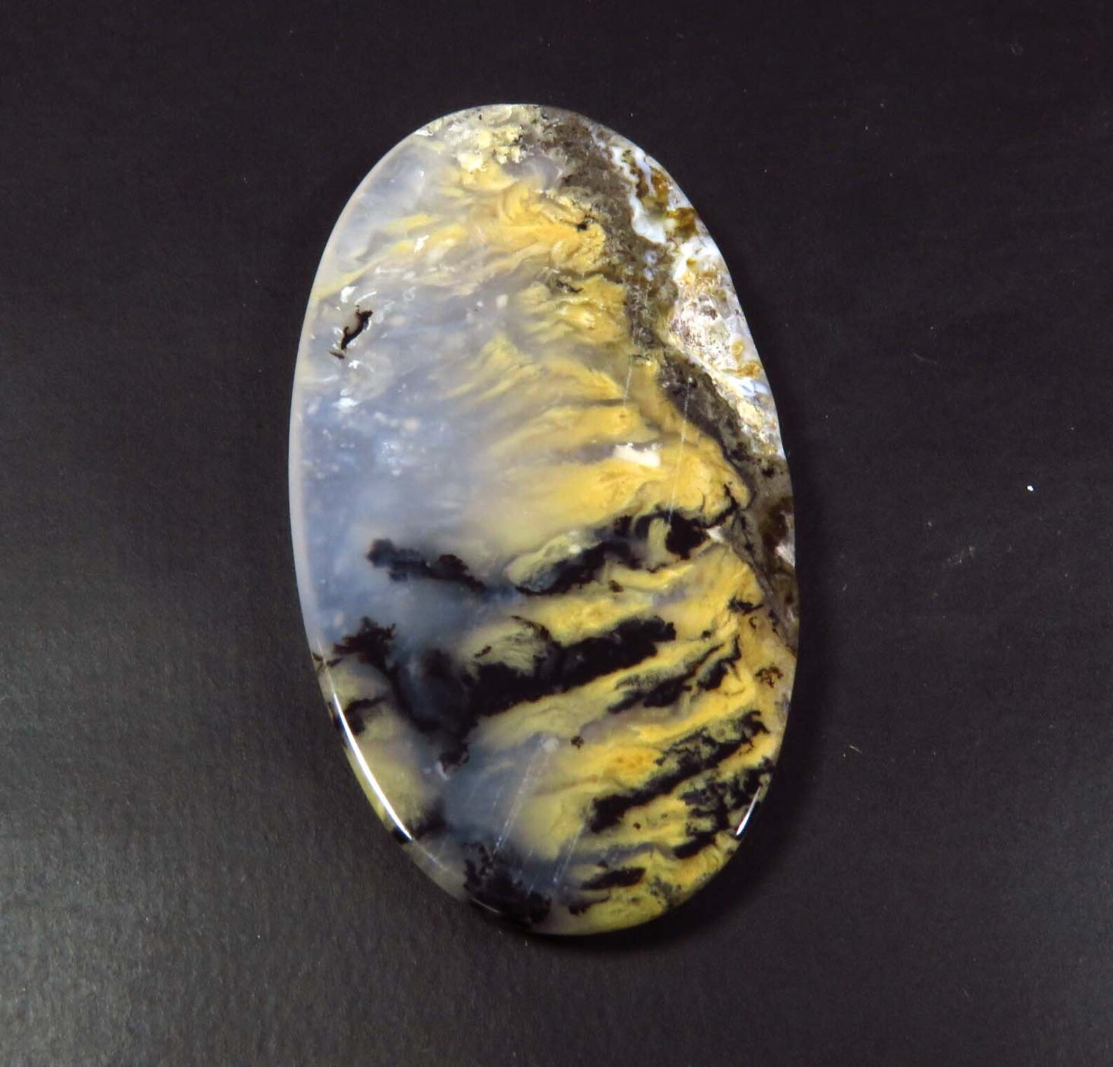 Tiger Dendrite Agate Dendrite Agate Cabochon. AAA Natural | Etsy