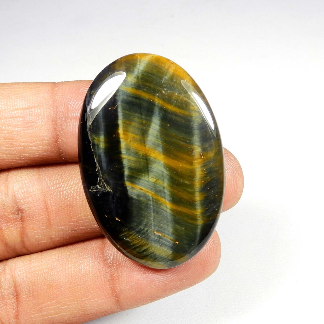 Blue Tiger Eye. Blue Tiger Eye. RAREST Natural Tiger Eye Cabochon ...