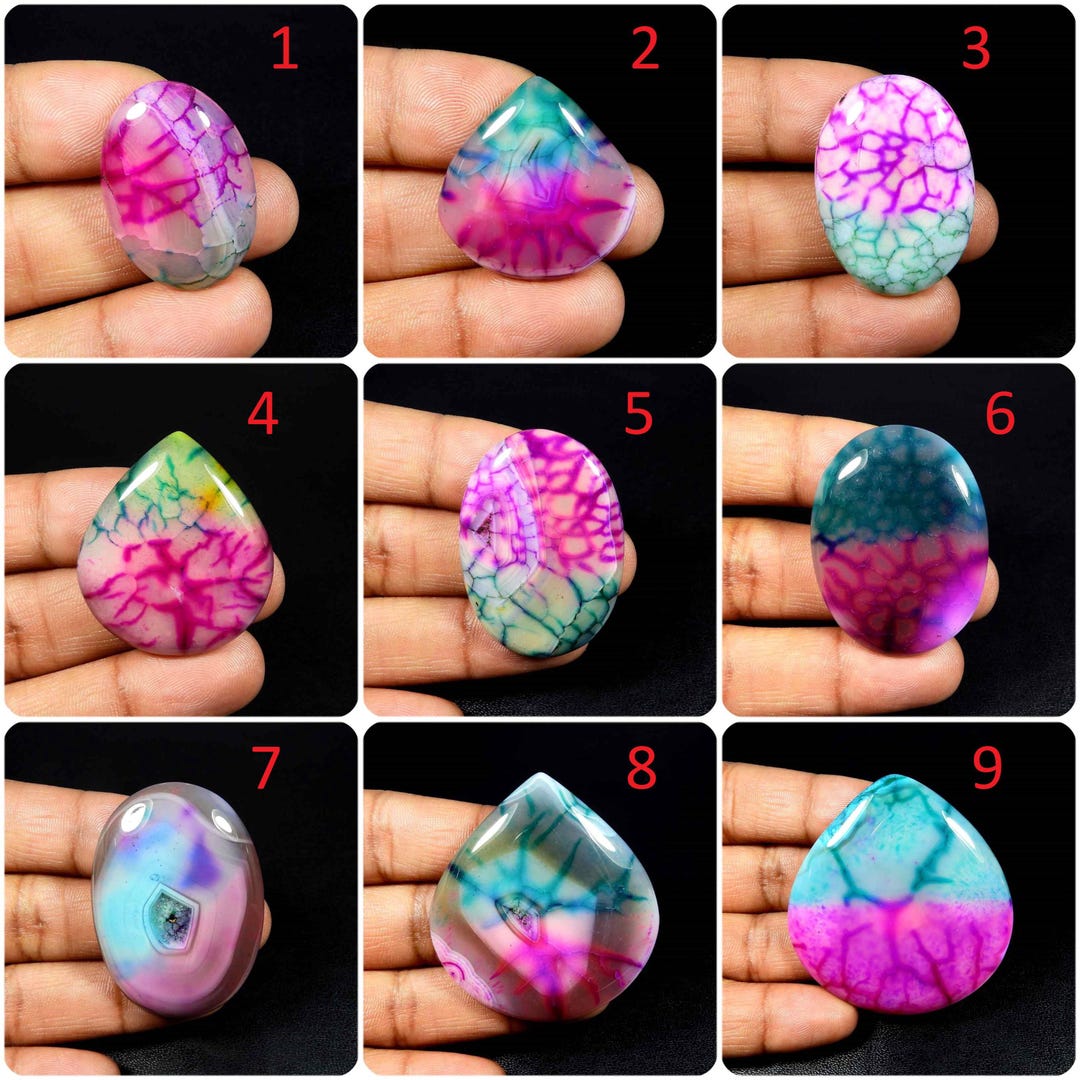 Natural Solar Quartz. Unique~ Multi Color Solar Quartz Cabochon. Web ...