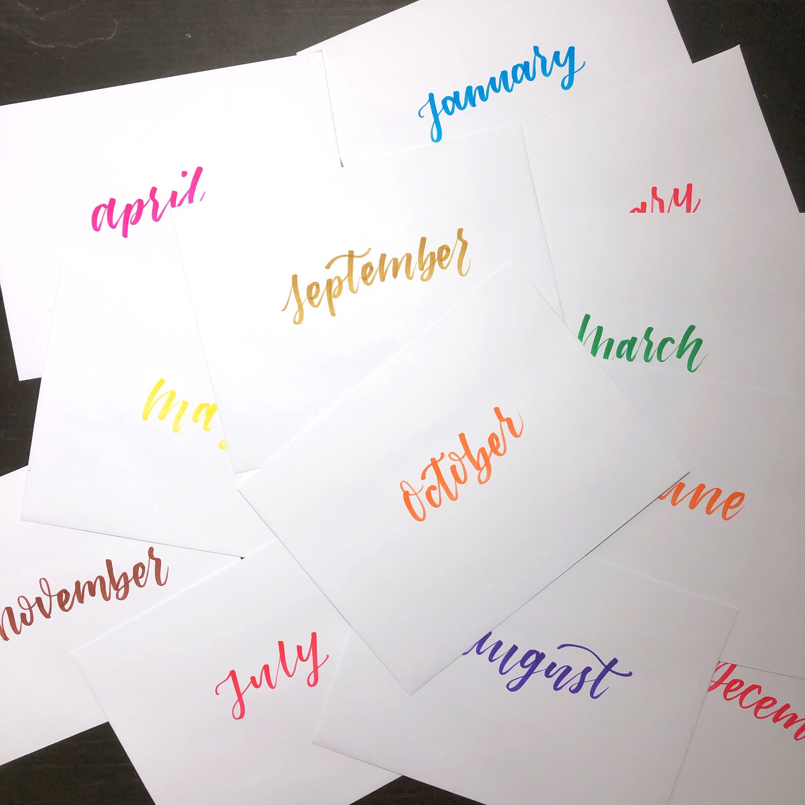 12 Months of Dates: Customized With Your Date Ideas - Etsy