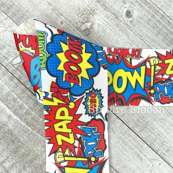 Superhero Ribbon - Etsy