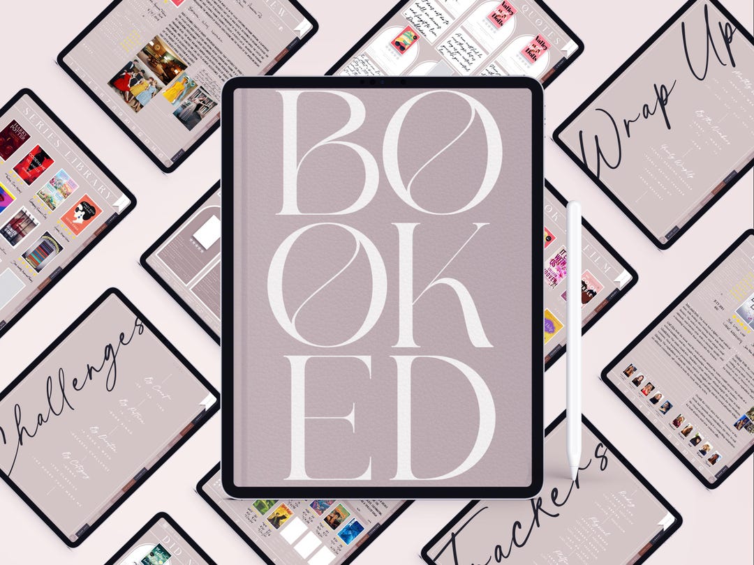 Digital Reading Journal: Book Review & Tracker (goodnotes) - Etsy