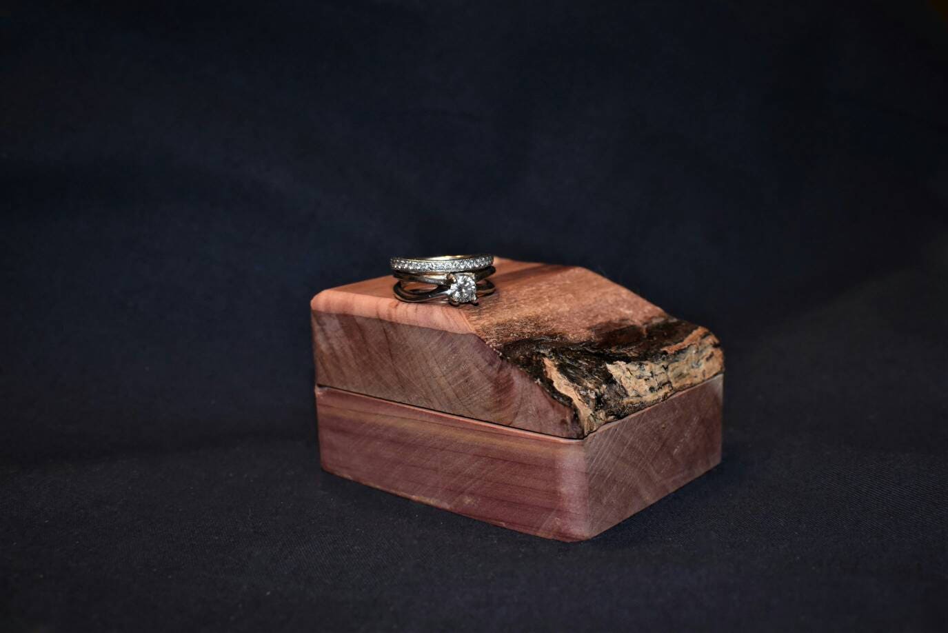 Hand Made Wedding Ring Box - Etsy
