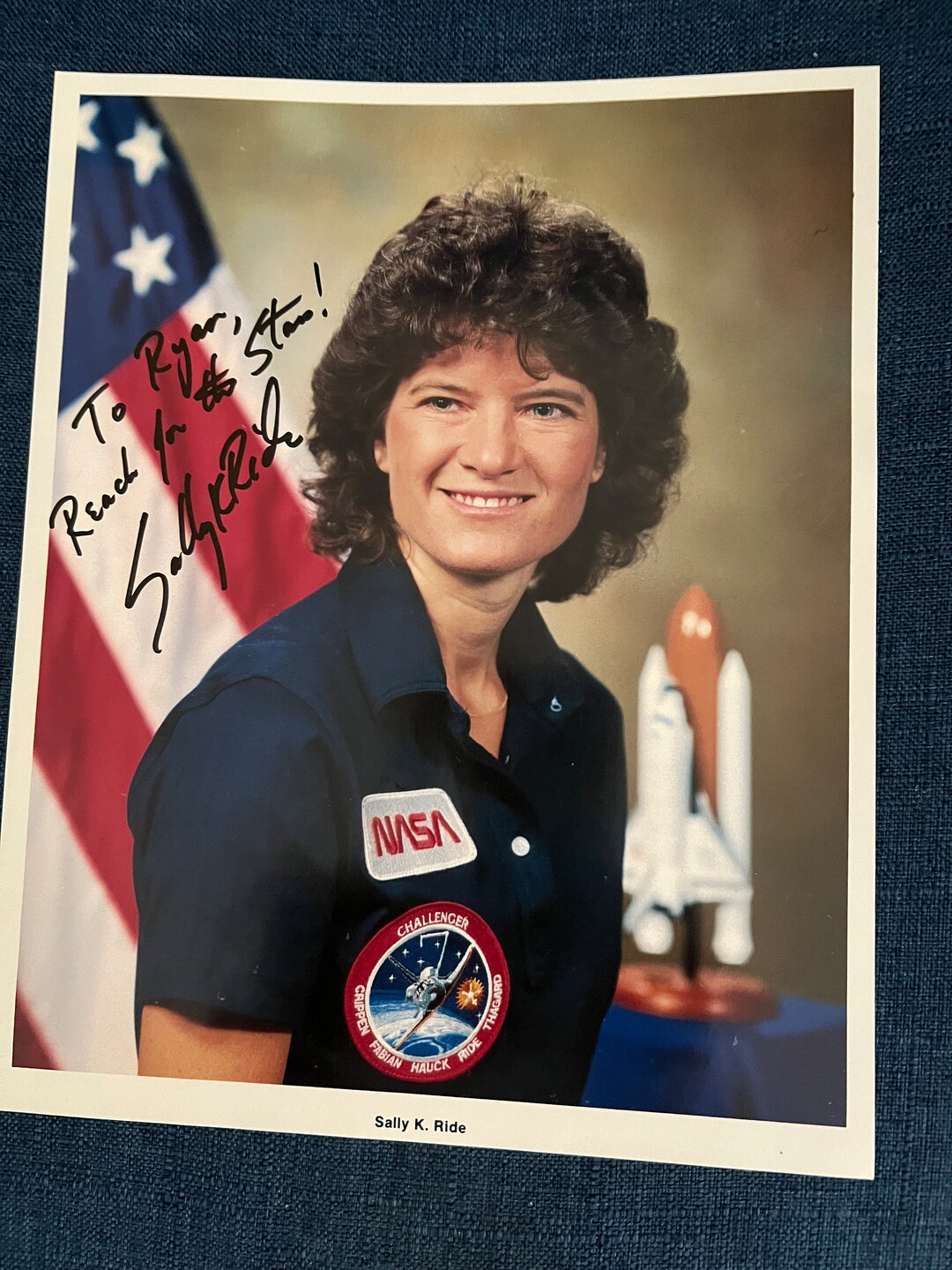 Sally Ride Astronaut Autographed 8X10 Photo-deceased-price Reduced - Etsy