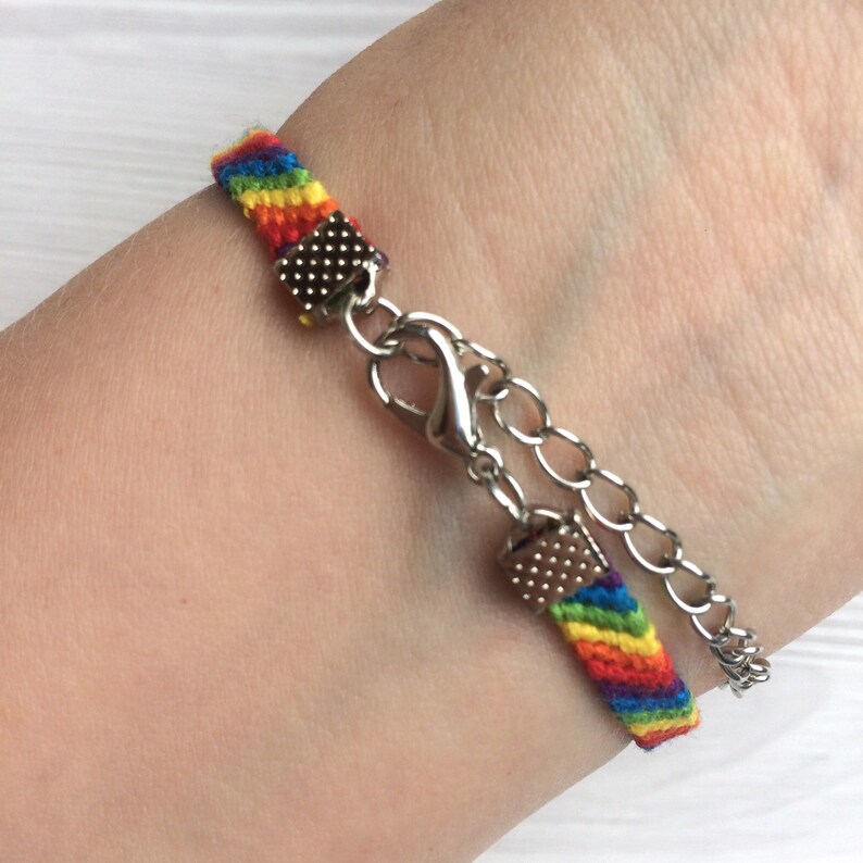 LGBT Pride Bracelet. Queer Jewelry. Pansexual Bisexual Asexual | Etsy