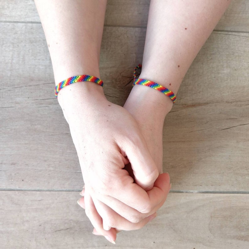 LGBT Bracelet Gay Pride Jewelry Transgender Bisexual Lesbian Gift Queer ...