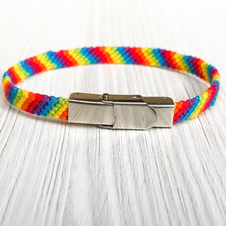 Pulsera LGBT Joyería del orgullo gay Regalo lésbico trans bisexual no ...