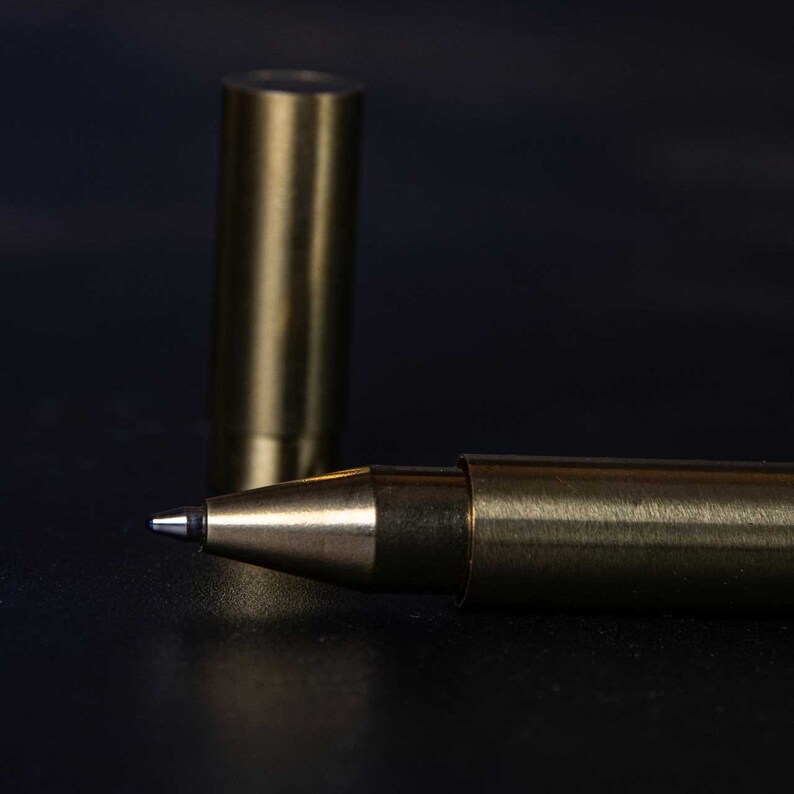 Lunar Phases Pen Laser Engraved Refillable Ball Point Pen in Brass From ...