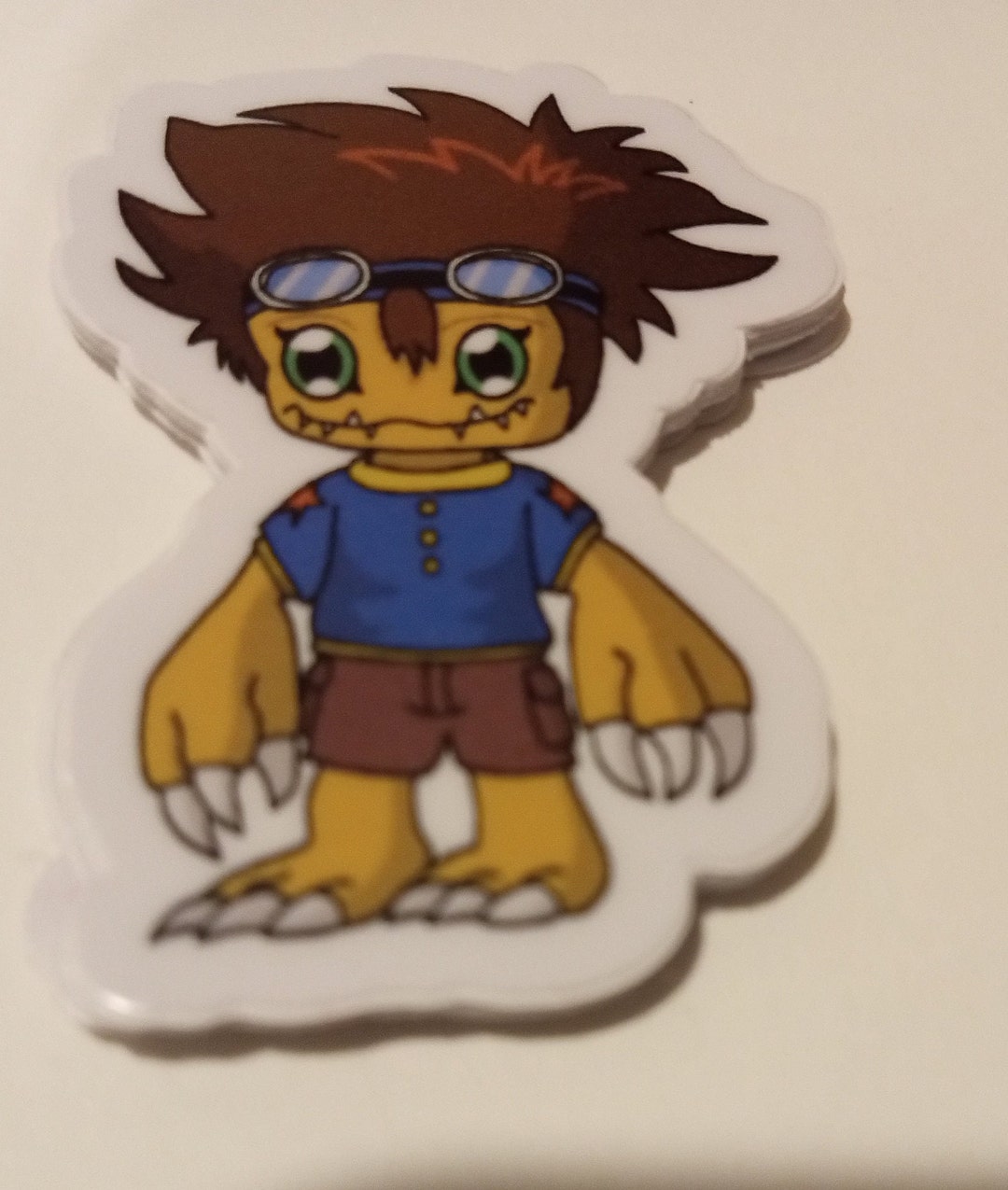 Digital Abomination Adventure 01 Sticker Set Tai Agu Matt Gabu Sora ...