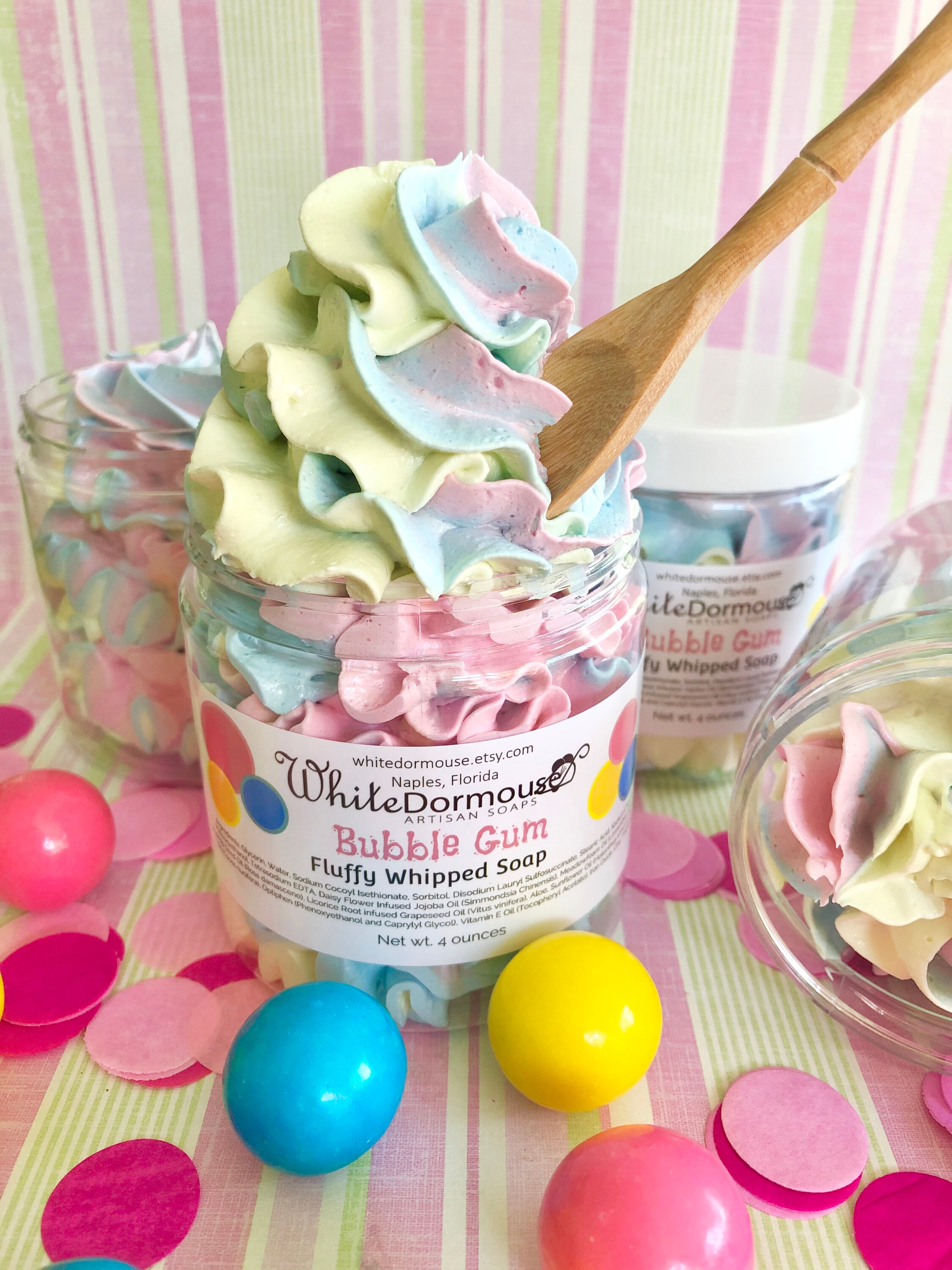 Whipped Soap Bubble Gum Fluffy Soft Soap Welcome Back Childhood ...