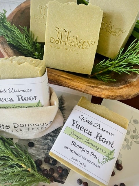 Yucca Root Shampoo Bar Juniper Lemongrass - Etsy