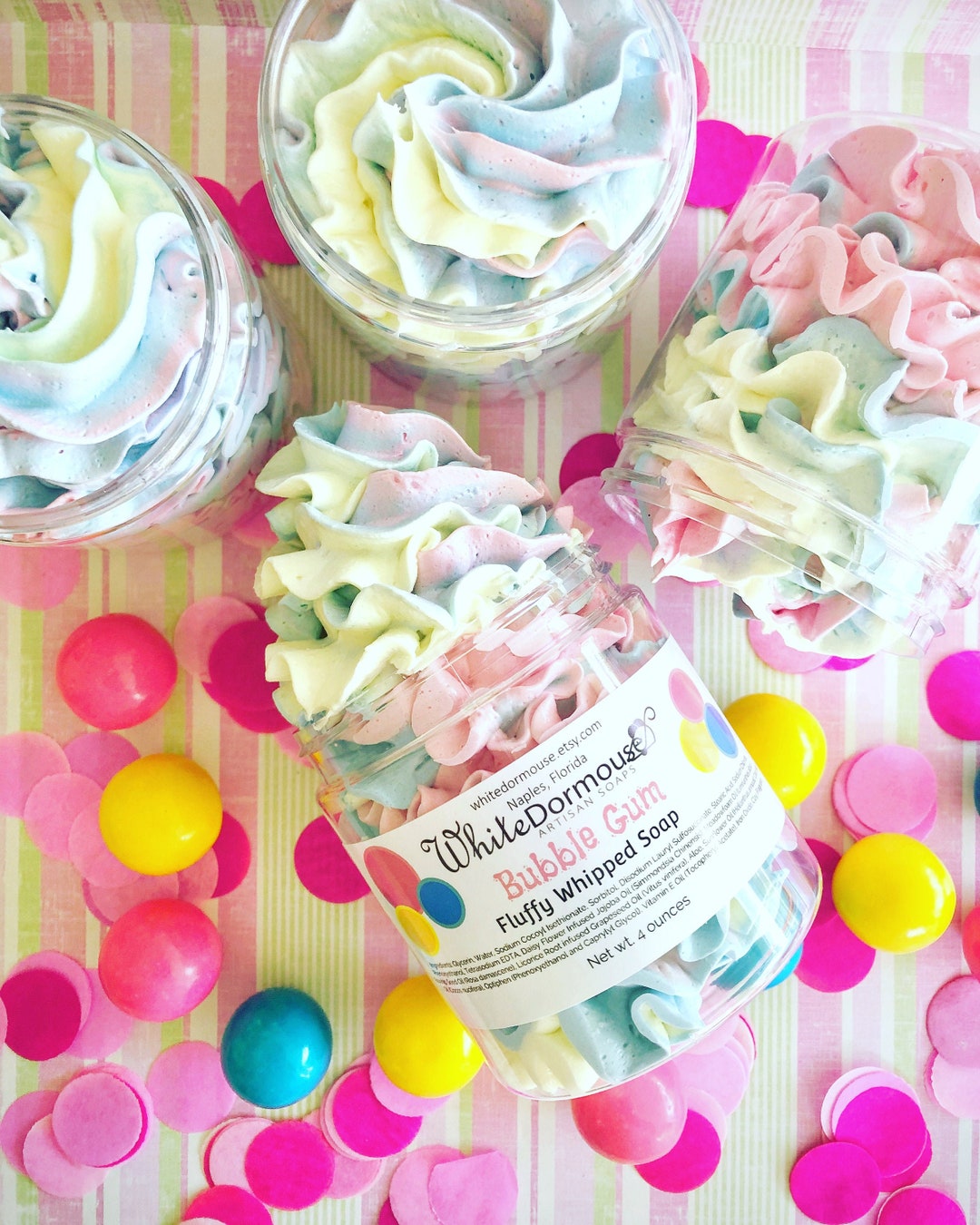 Whipped Soap Bubble Gum Fluffy Soft Soap Welcome Back Childhood ...