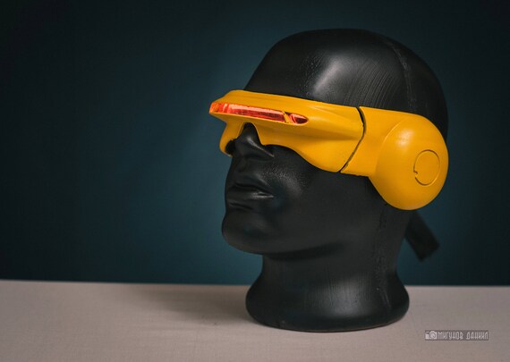Cyclops Marvel Comics Cosplay X-men mask visor Laser Eyes | Etsy